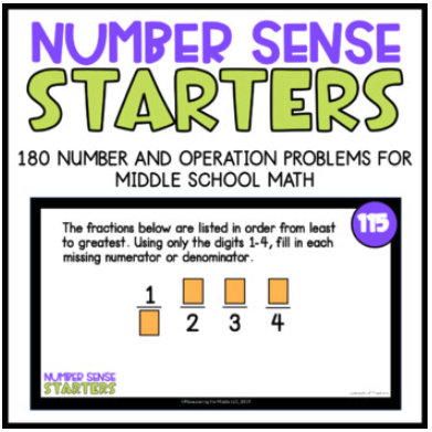 Number Sense in Middle School - Maneuvering the Middle