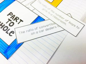 Math Interactive Notebooks and Vocabulary - Maneuvering the Middle