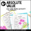 Math Interactive Notebooks and Vocabulary - Maneuvering the Middle