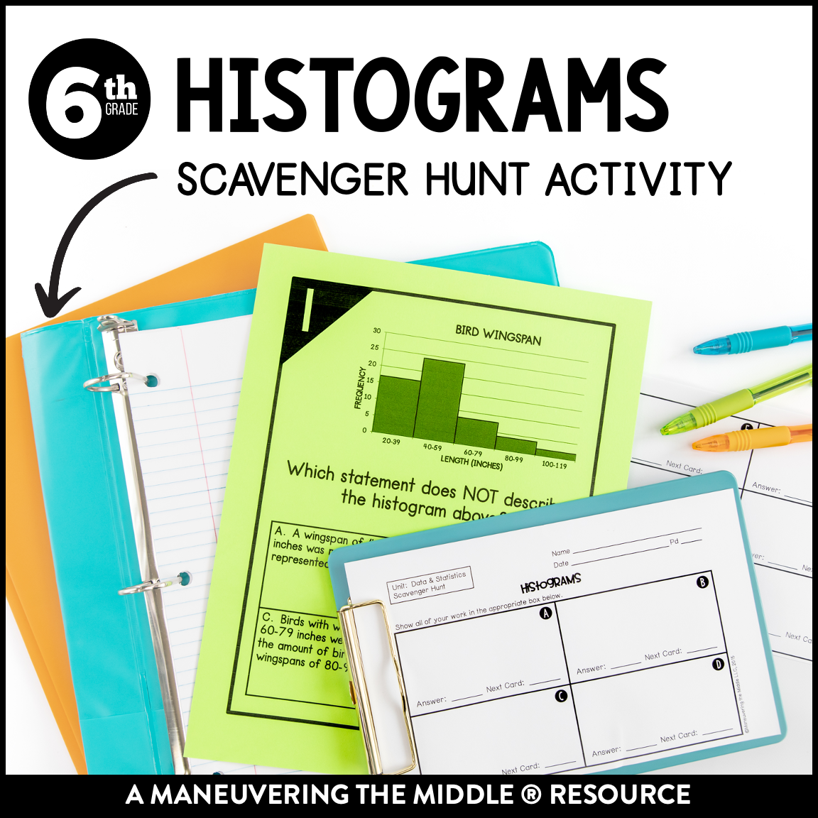 5 Statistics Activities for Middle School - Maneuvering the Middle