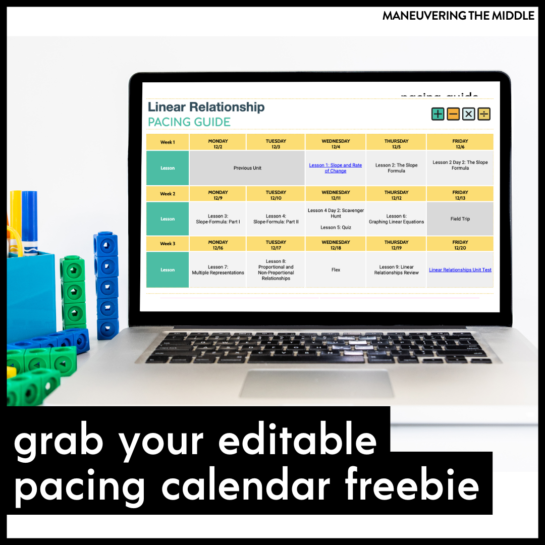 How to Create a Unit Plan - Maneuvering the Middle