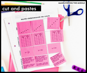 Student-Centered Math Activities - Maneuvering the Middle