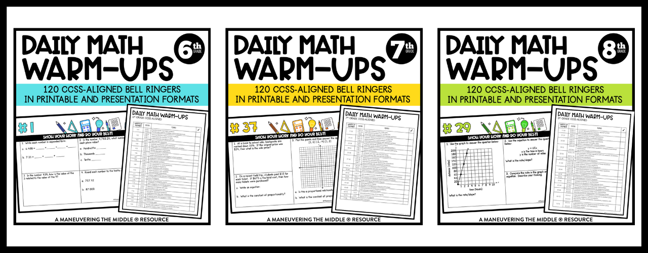 20 Must Teach Middle School Routines - Maneuvering the Middle