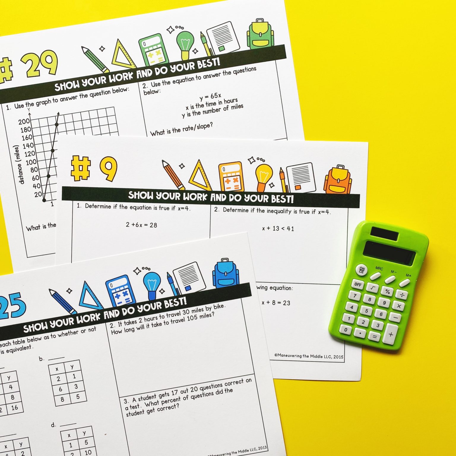 Student-Centered Math Lessons - Maneuvering the Middle