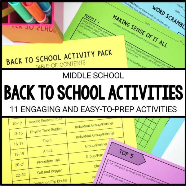 Seating Charts for Middle School - Maneuvering the Middle