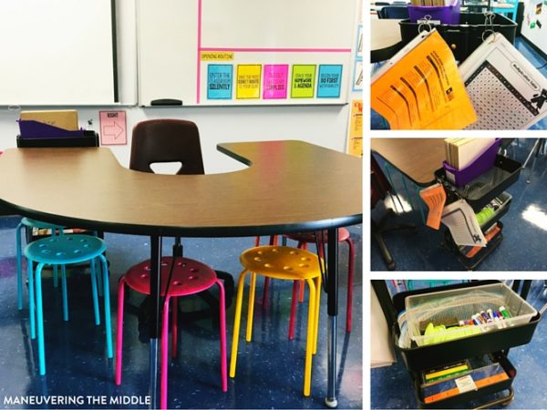 Middle School Classroom Tour - Maneuvering the Middle