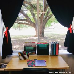 Middle School Classroom Tour - Maneuvering the Middle