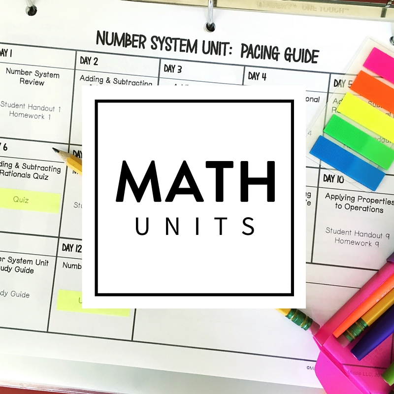 20 Must Have Math Teacher Supplies - Maneuvering the Middle