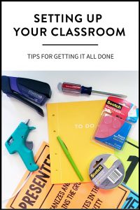 6 Tips for Classroom Set-Up - Maneuvering the Middle