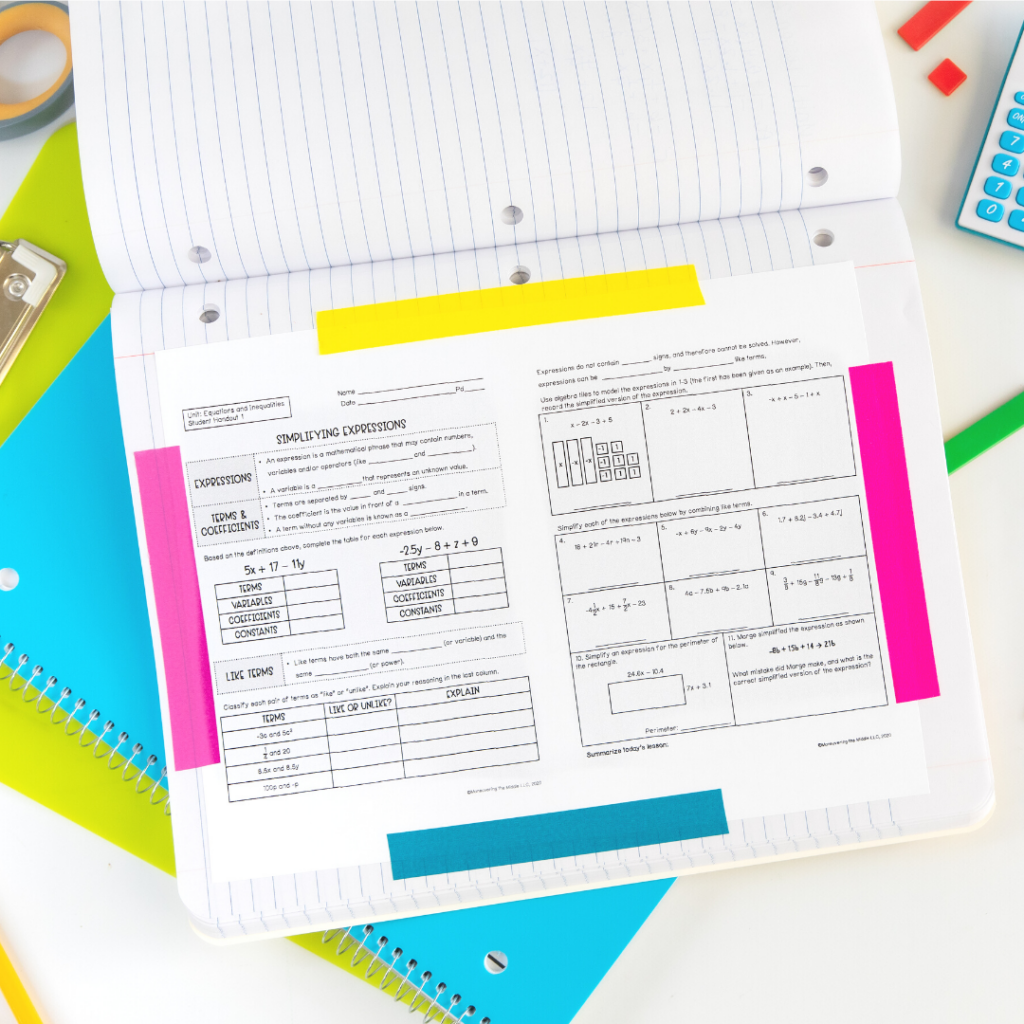 Student-Centered Math Lessons - Maneuvering the Middle
