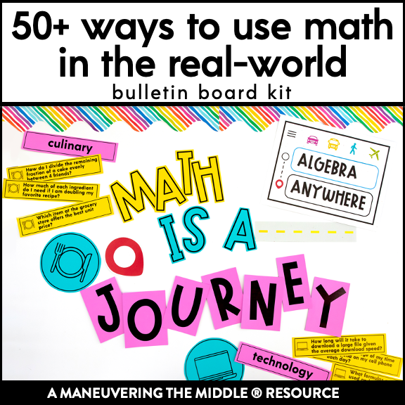 Using Tape Diagrams to Solve Problems - Maneuvering the Middle