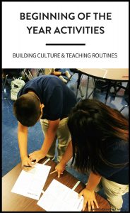 Easy First Week of School Activities for Middle School - Maneuvering ...