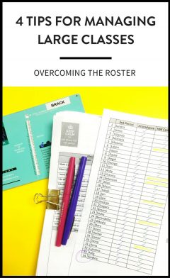 Tips for Managing Large Classes - Maneuvering the Middle