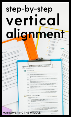 Step-by-Step Vertical Alignment - Maneuvering the Middle