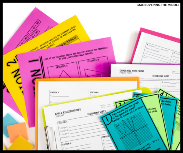 How to Use MTM Standardized Test Prep Unit - Maneuvering the Middle