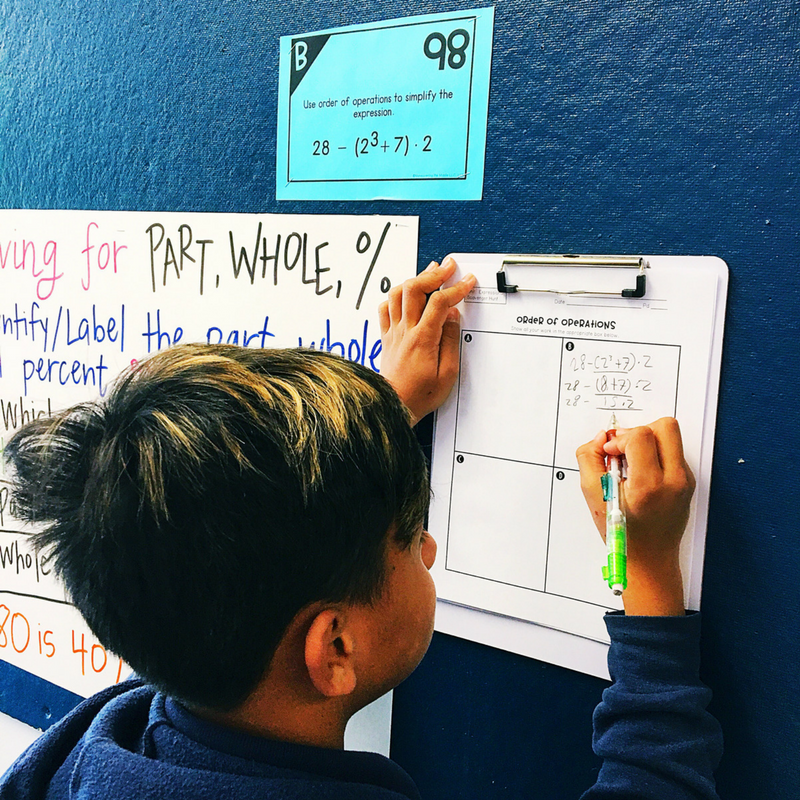 Tips for Teaching Simplifying Expressions - Maneuvering the Middle