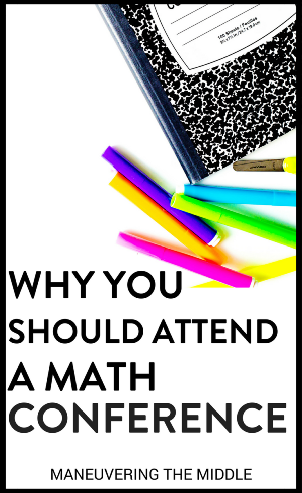 Why You Should Attend a Math Conference - Maneuvering the Middle