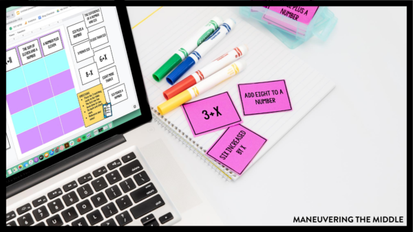 Are Digital Interactive Notebooks Right for You? - Maneuvering the Middle