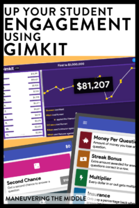 GimKit: Up Your Student Engagement - Maneuvering the Middle