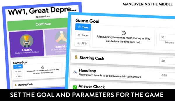 GimKit: Up Your Student Engagement - Maneuvering the Middle