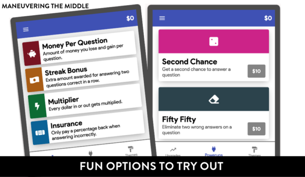 GimKit: Up Your Student Engagement - Maneuvering the Middle