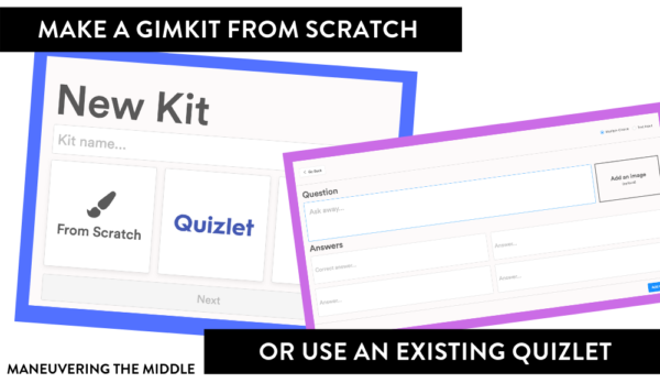 GimKit: Up Your Student Engagement - Maneuvering the Middle
