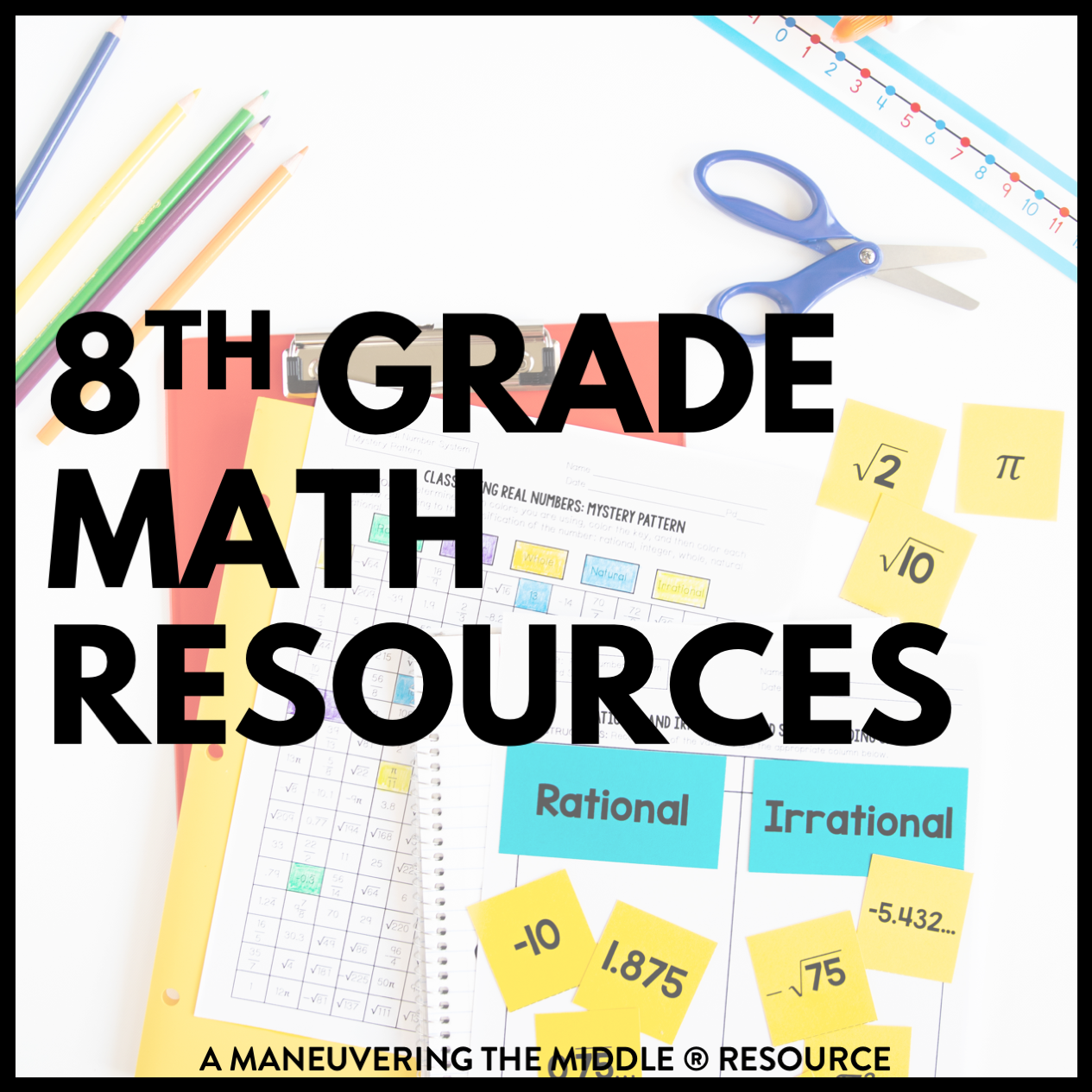 Math Concepts You Teach In Middle School Math Concepts You Teach In Middle School