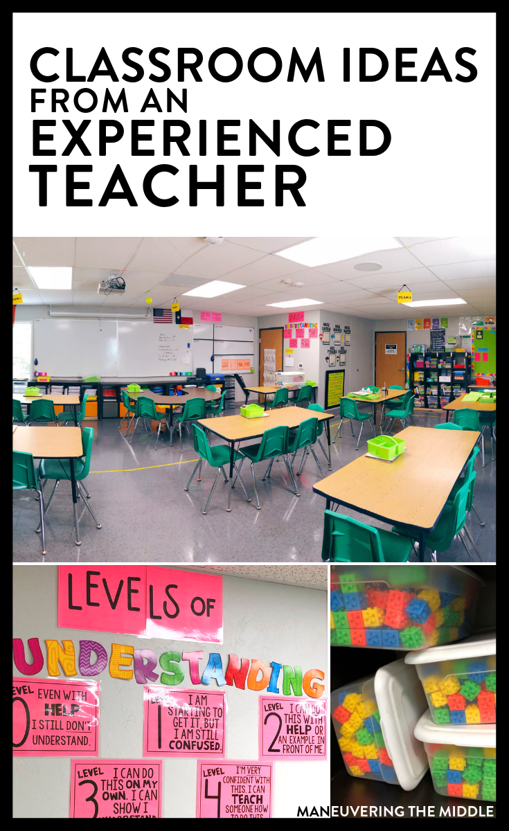 Classroom Ideas from an Experienced Teacher - Maneuvering the Middle