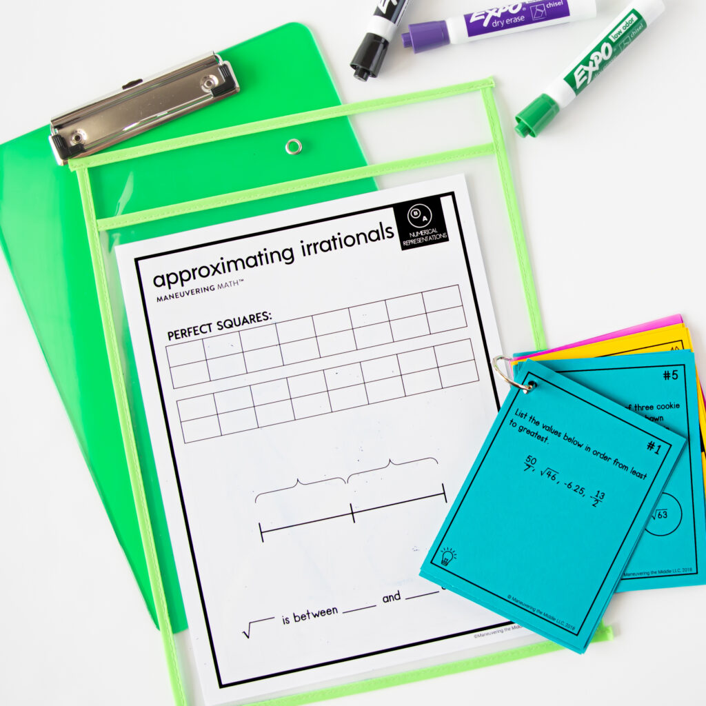 My Math Intervention Schedule - Maneuvering the Middle