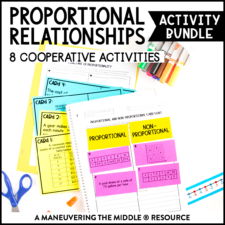 Teaching Proportional Relationships - Maneuvering the Middle