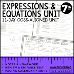 Solving Equations in Middle School Math - Maneuvering the Middle
