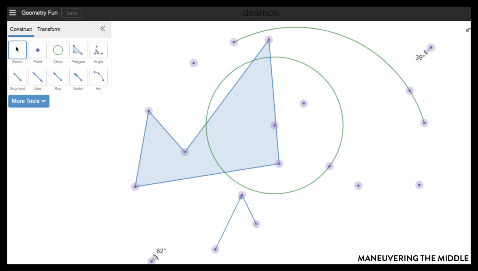 Desmos Activities to Try in Algebra 1 - Maneuvering the Middle