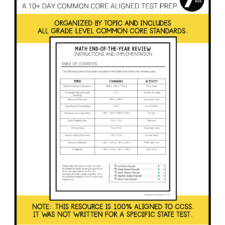 Test Prep Unit 7th Grade CCSS - Maneuvering the Middle