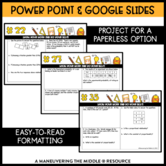 Daily Math Warm-Ups 7th Grade TEKS - Maneuvering the Middle