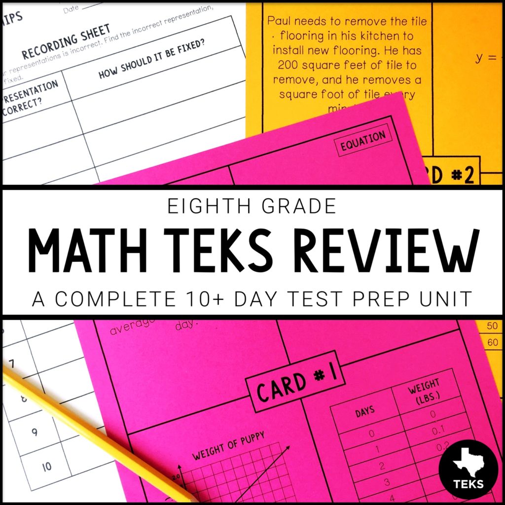 Test Prep Cheat Sheets for the Algebra Classroom - Maneuvering the Middle