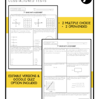 Year-End Assessments 7th Grade CCSS - Maneuvering the Middle