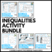 Inequalities Activity Bundle 7th Grade - Maneuvering the Middle