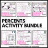 Percents Activity Bundle 7th Grade - Maneuvering the Middle