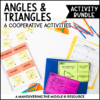 Angle Relationships Activity Bundle 7th Grade - Maneuvering the Middle