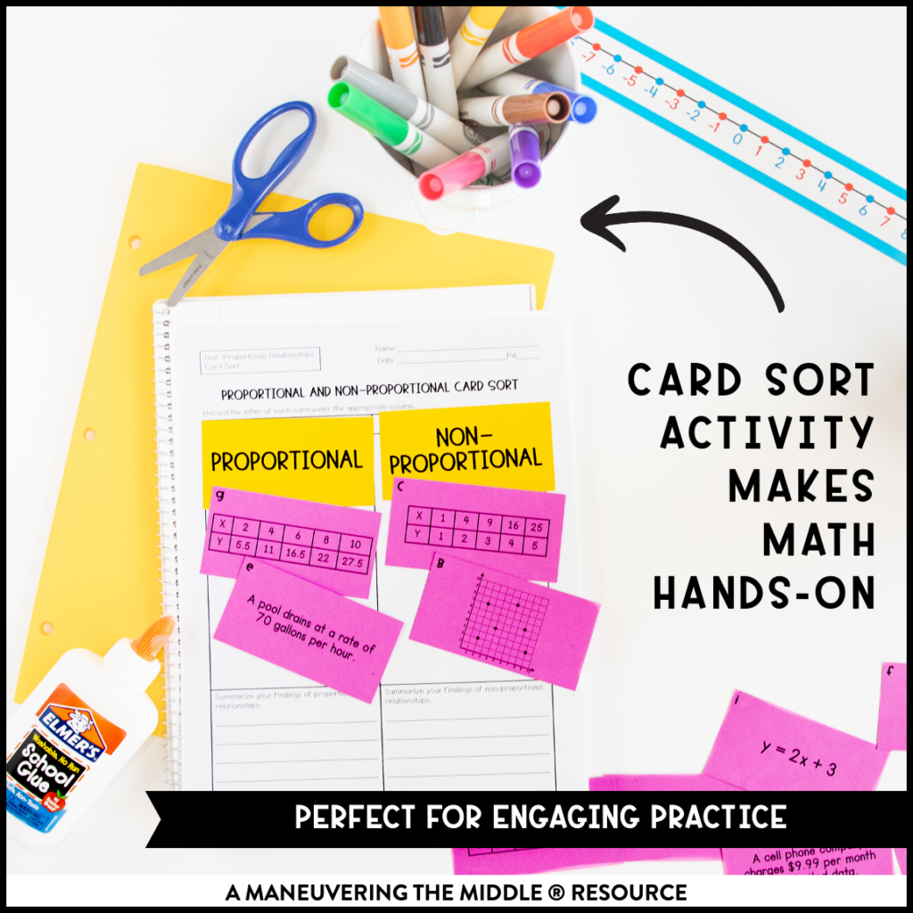 Proportional Relationships Activity Bundle 7th Grade - Maneuvering the ...