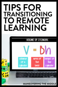 5 Tips for Transitioning to Remote Learning - Maneuvering the Middle