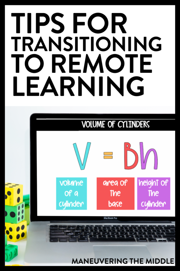5 Tips for Transitioning to Remote Learning - Maneuvering the Middle