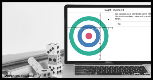 Desmos Activities for Middle School - Maneuvering the Middle