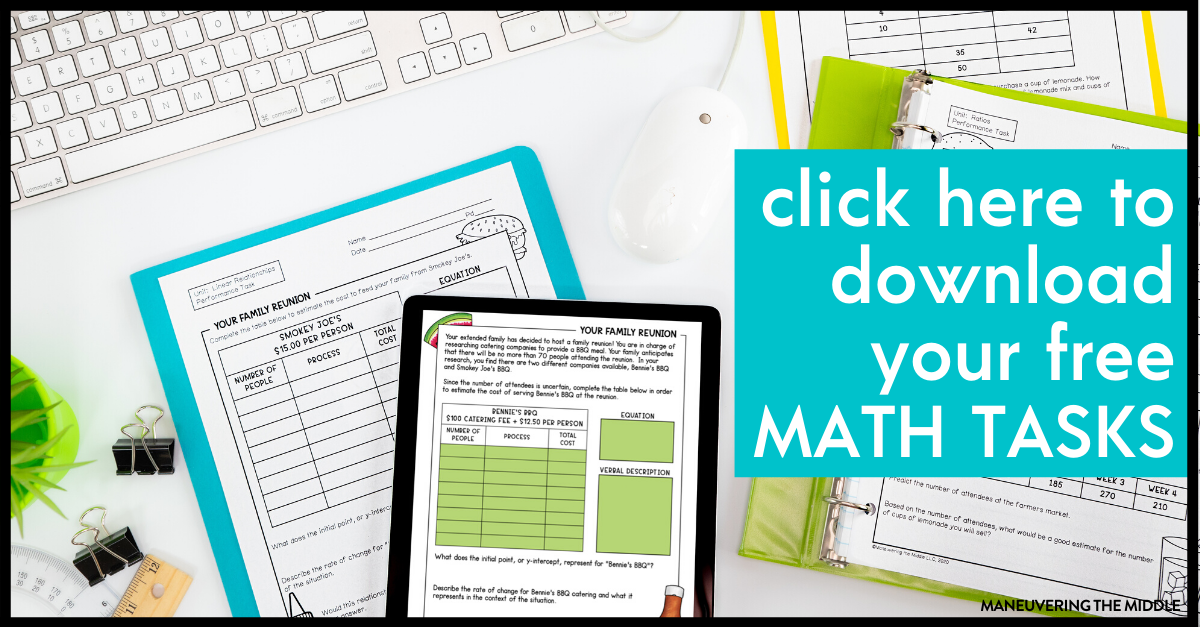 Alternative Assessments in Math - Maneuvering the Middle