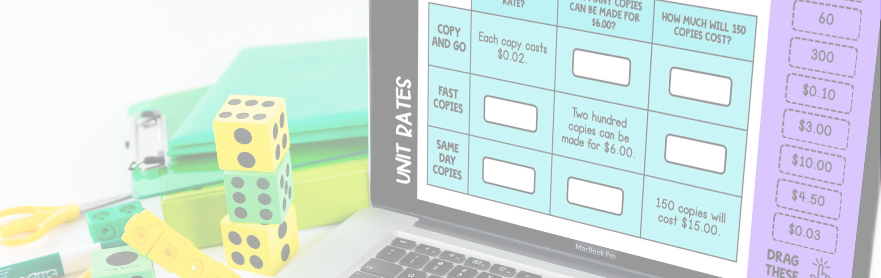 Digital Math Activities - Maneuvering the Middle