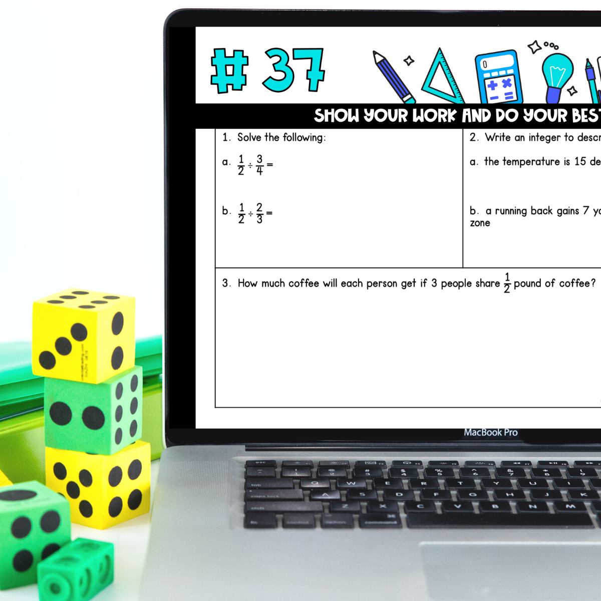 Digital Math Activities - Maneuvering the Middle