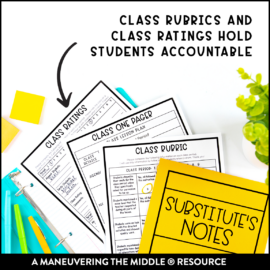 Substitute Binder for Secondary - Maneuvering the Middle