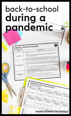 Planning and Teaching During COVID - Maneuvering the Middle