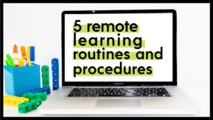 Technology Routines and Procedures - Maneuvering the Middle