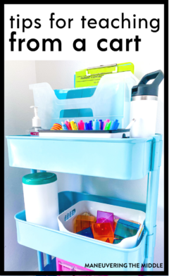 Tips for Teaching from a Cart - Maneuvering the Middle